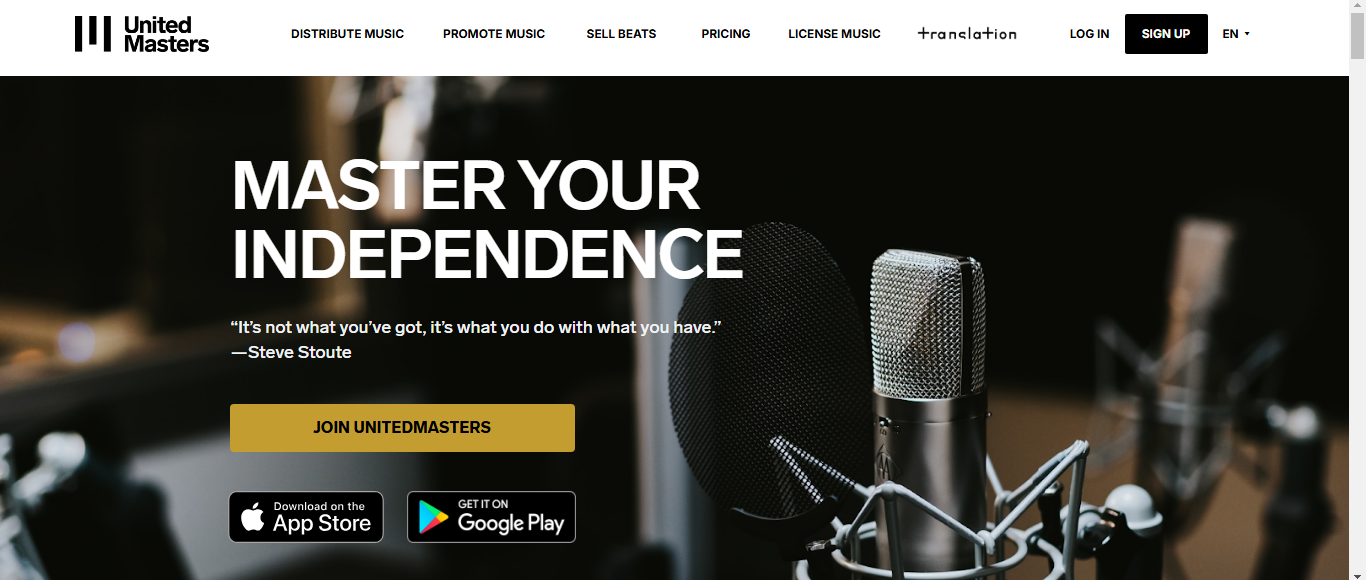 Startup Case Study - UnitedMasters - Eightception